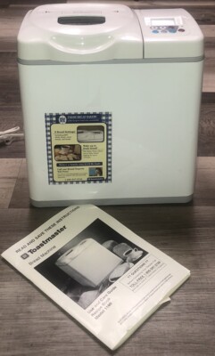 Toastmaster Bread Maker Bread Machine 1190 Vintage 1998 White With ...