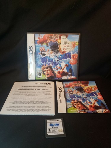 ABC WIPEOUT THE GAME NINTENDO DS COMPLETE VIDEO GAME | eBay