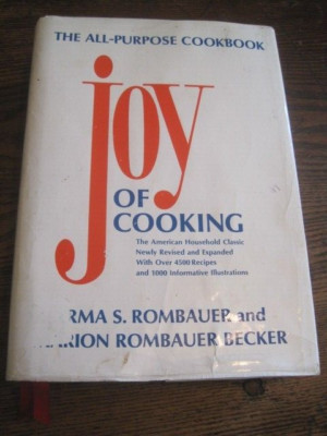 The Joy Of Cooking BY Irma Marion Rombauer 1975 ED-HBK W/DJ | eBay