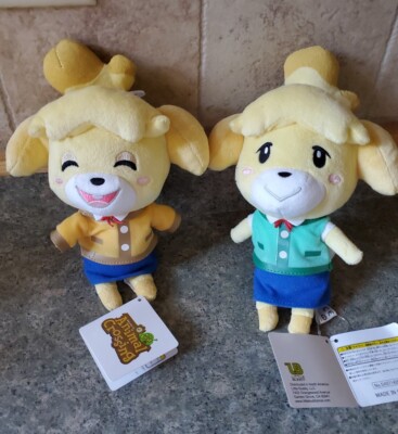 2 Little buddies Animal Crossing Isabelle Plush Toy Stuffed Doll | eBay