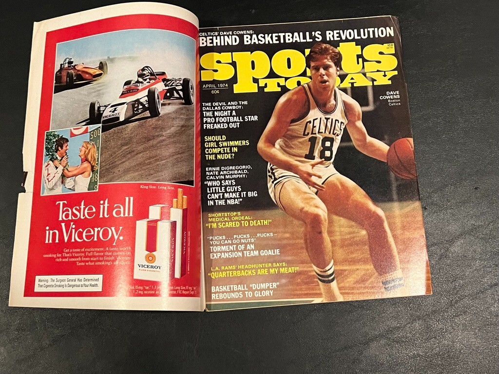 Dave Cowens Boston Celtics SPORTS TODAY Magazine April 1974 No Label ...