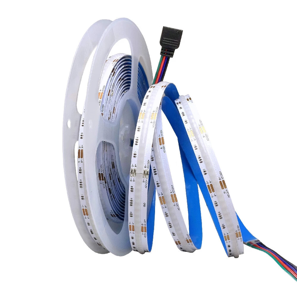 Dimmable COB LED Strip Lights 320 576LED/M High Density DC 12V 24V ...