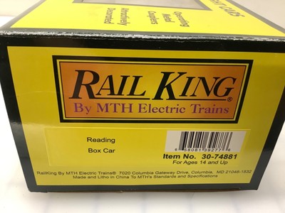MTH 30-74881 READING BOXCAR BRAND NEW | eBay