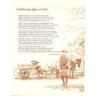 Gathering Nuts in Fall Ernest Jack Sharpe 1970s Poem Retro Kitsch Wall ...