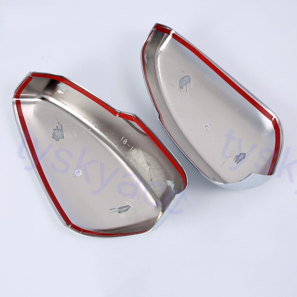 Chrome Cover Rearview Mirrors Trim Moulding For Mitsubishi Eclipse ...