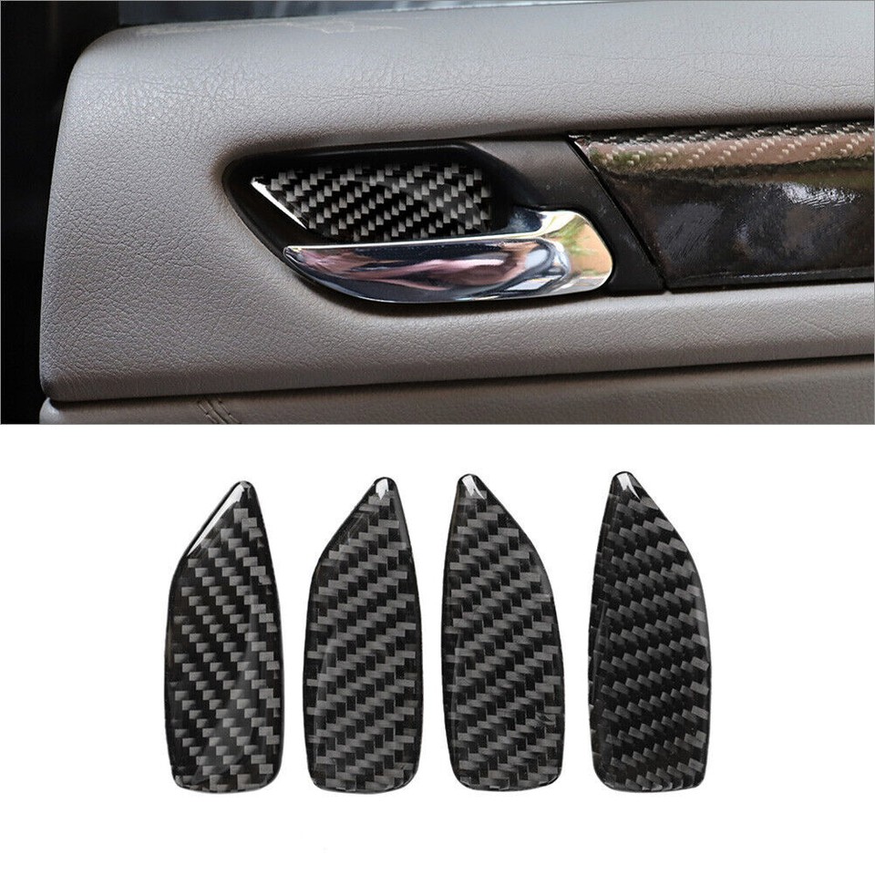 40Pcs For BMW 3 Series E46 1998-05 Carbon Fiber Full Interior Kit Cover ...