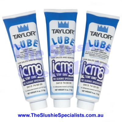 3 x 113g Taylor Food Grade Lube Blue Tube Lubricant Daily dispatch AU ...