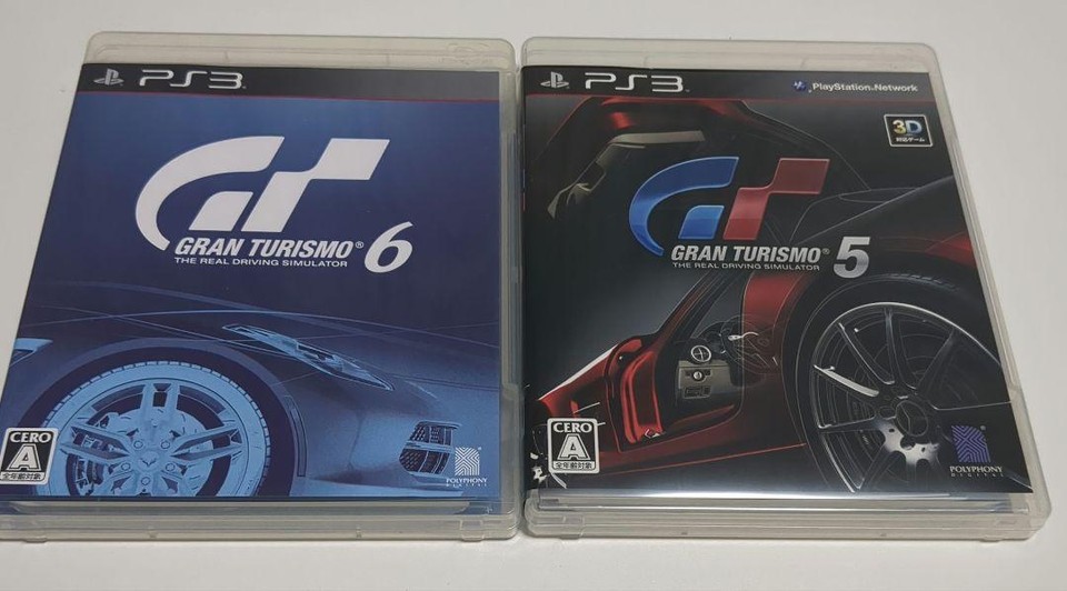 Gran Turismo 5 6 First Limited edition set Anniversary Sony PlayStation ...