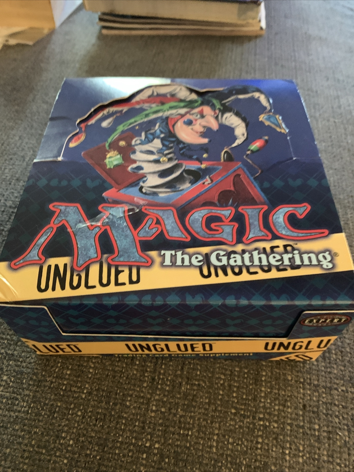 MTG 1 Empty UNGLUED Booster Box - Magic the Gathering - No Packs ...