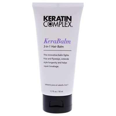 Kerabalm 3-in-1 Multi-Benefit Hair Balm by Keratin Complex for Unisex ...