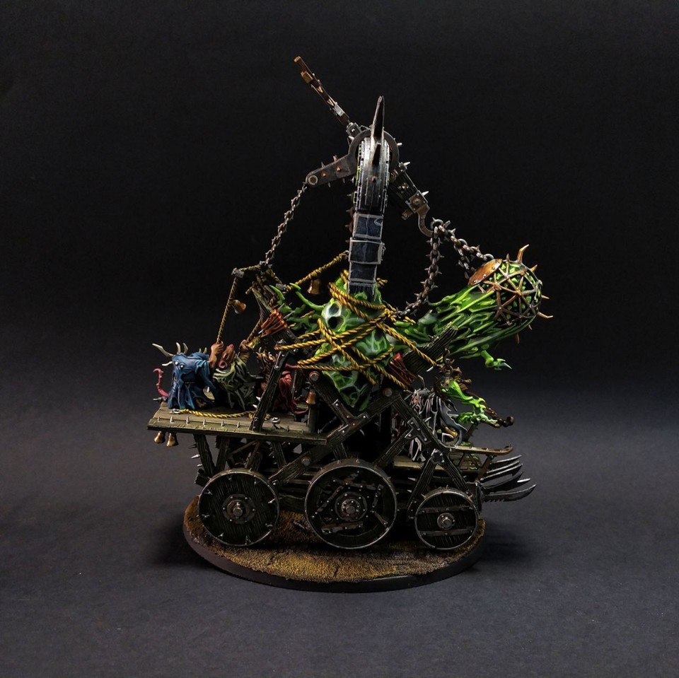 Screaming Bell Skaven painted Warhammer Underworlds AoS Warcry Clan ...