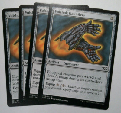 Mtg - Vulshok Gauntlets x4 | eBay
