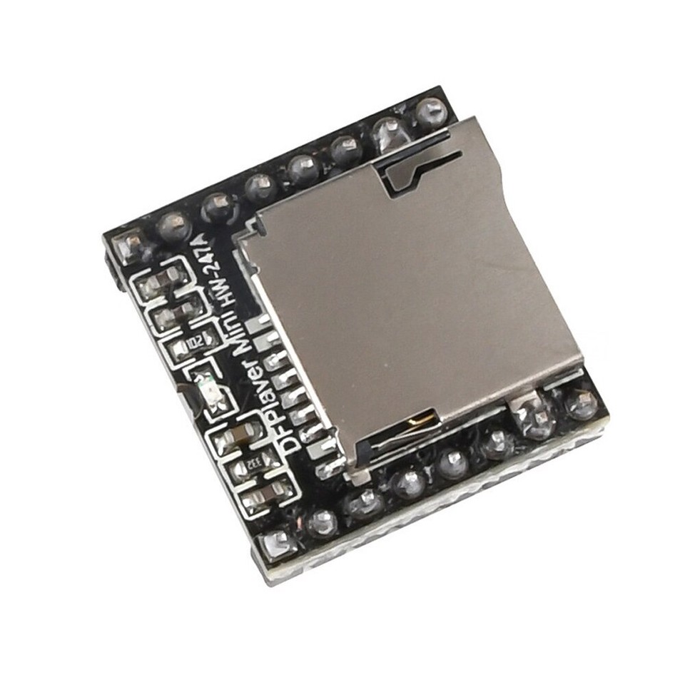 DFPlayer Mini MP3 Player Module Voice Decode Board for Support TF Card ...