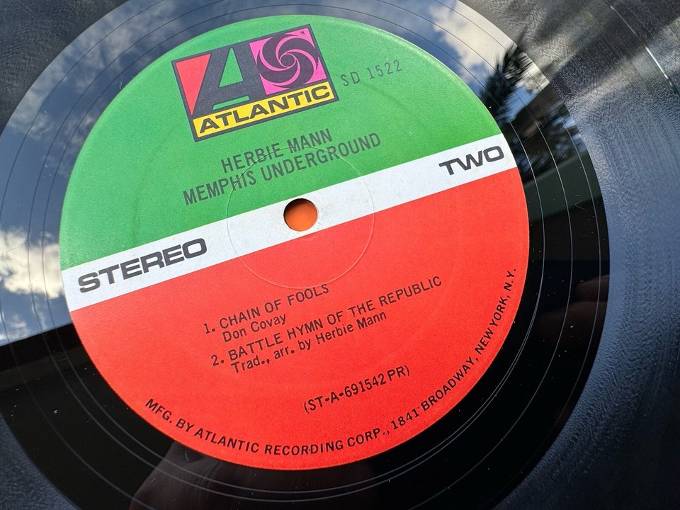 Herbie Mann Memphis Underground LP 1969 Jazz Funk, Latin, Jazz Fusion ...