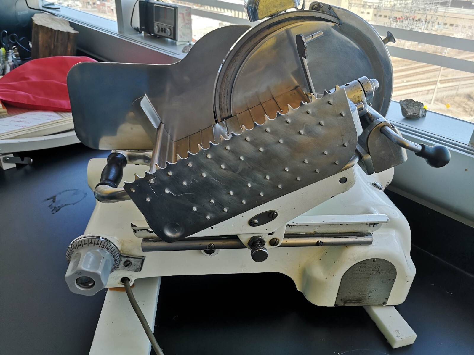 Vintage Berkel U.S. Slicing Machine Co. Commercial Meat Cheese Slicer ...