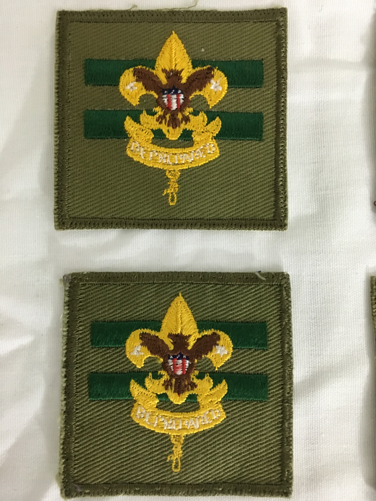 Set of 4 Vintage Assistant Senior Patrol Leader Patches BSA | eBay