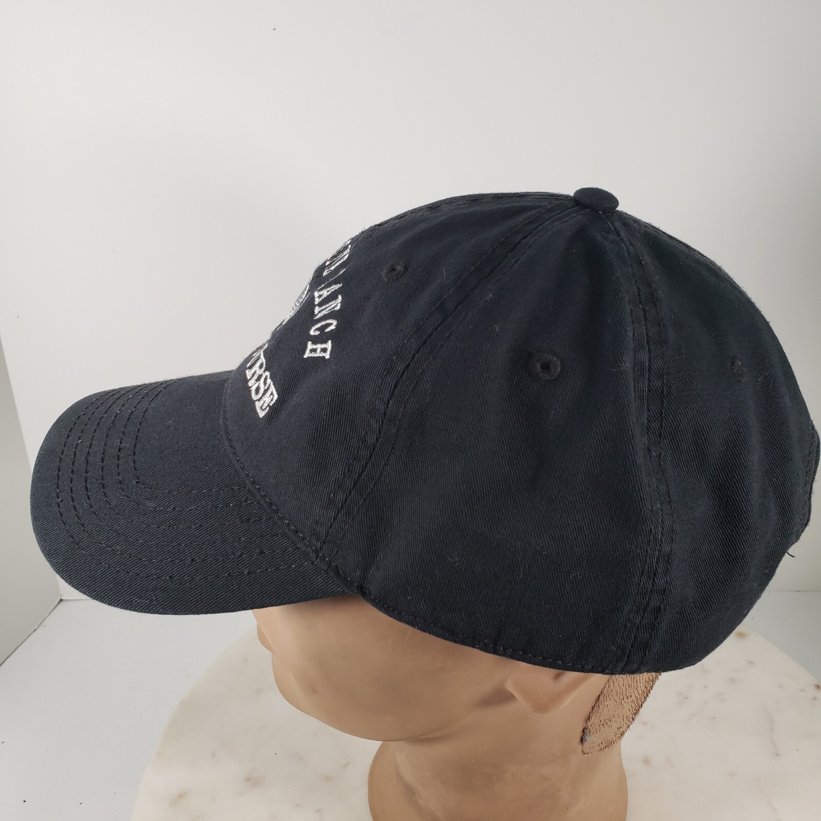 Keystone Ranch Hat Golf Course Cap Black Embroidered … - Gem