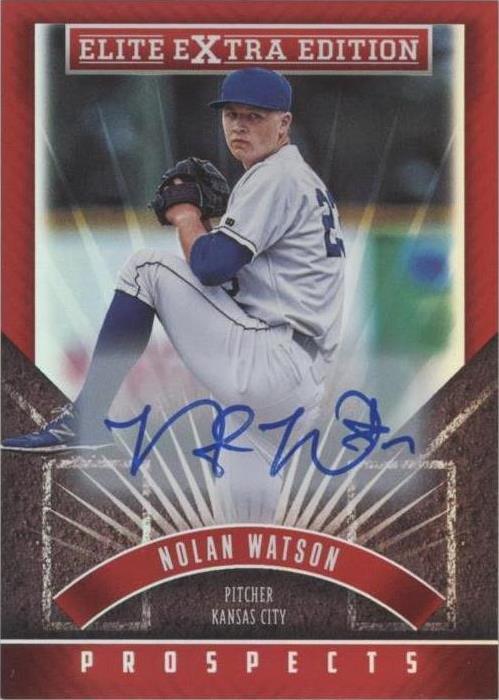 2015 Panini Elite Extra Edition - Nolan Watson #34 Prospects Autographs ...