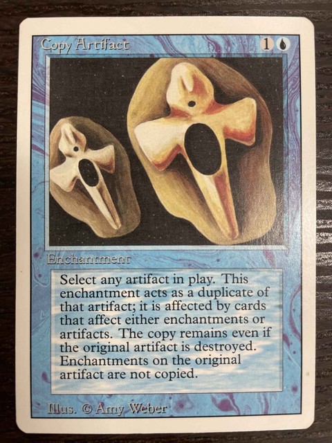 MTG Copy Artifact Revised Edition Regular Rare for sale online | eBay