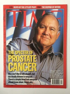 TIME MAGAZINE April 22 1996 The Specter of Prostate Cancer | eBay