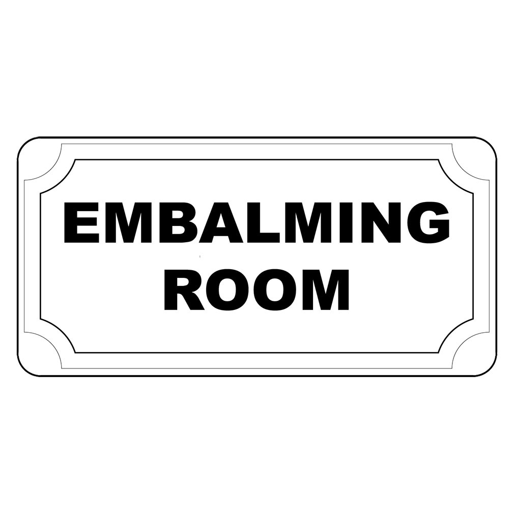 Vintage Funeral Home Embalming Room