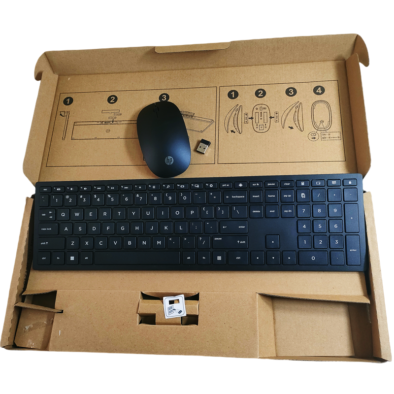 USA Layout 2.4G Wireless Keyboard Mouse Kit Combo for HP Pavilion 710 ...