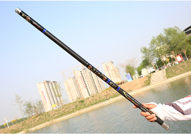 7M/8M/10M/11M/12M Carbon Fiber Fishing Rod Telescopic Fishing Pole ...