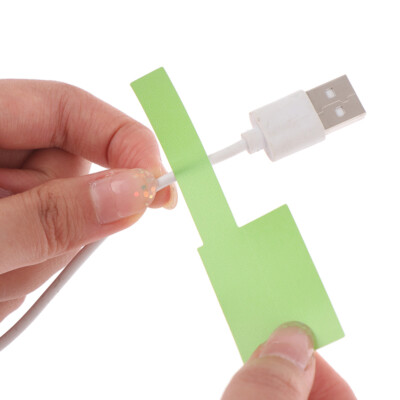 30pcs/sheet Self-adhesive Cable Sticker Waterproof Identification ...