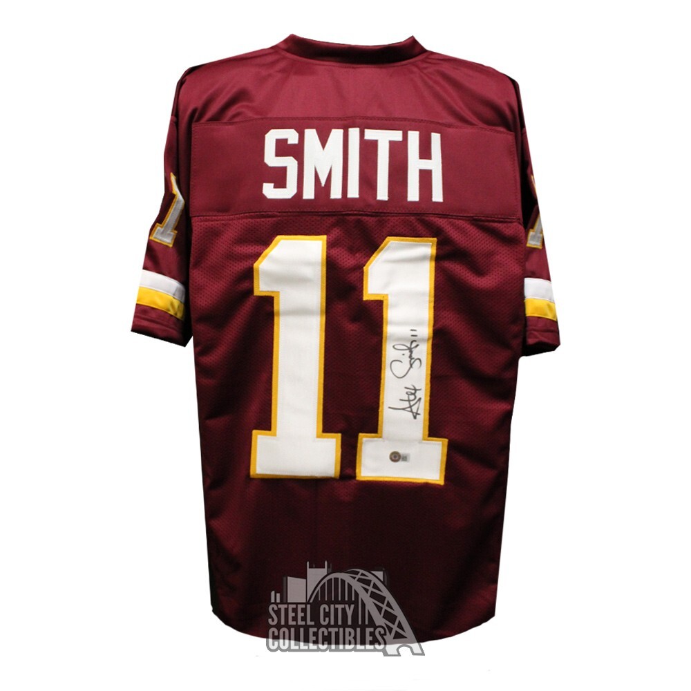 Alex Smith Autographed Washington Custom Maroon Football Jersey - BAS ...