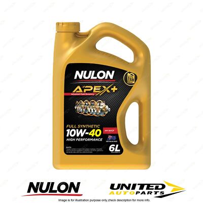 Nulon APEX+ 10W-40 High Performance 6L Engine Oil for MAZDA MPV Wagon ...