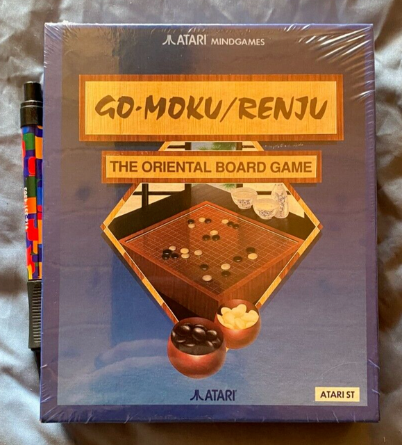 Go-Moku Renju Oriental Board Game Atari ST Retro TESTED WORKING FAST ...