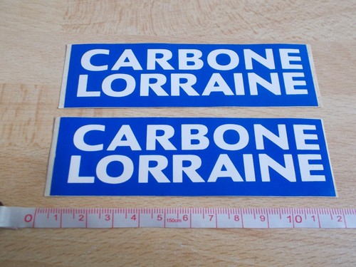 2 Stickers Carbon Lorraine | eBay Australia