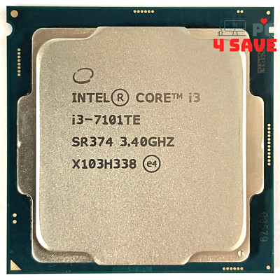 7th Gen Intel Core i3-7101TE 3.40GHz 2-Core LGA1151 Desktop Processor ...