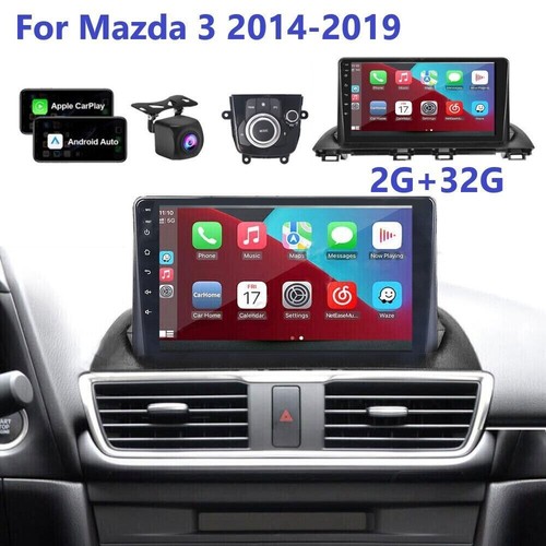 32GB FOR MAZDA 3 2014-2019 CAR STEREO RADIO WIRELESS CARPLAY ANDROID 11 ...
