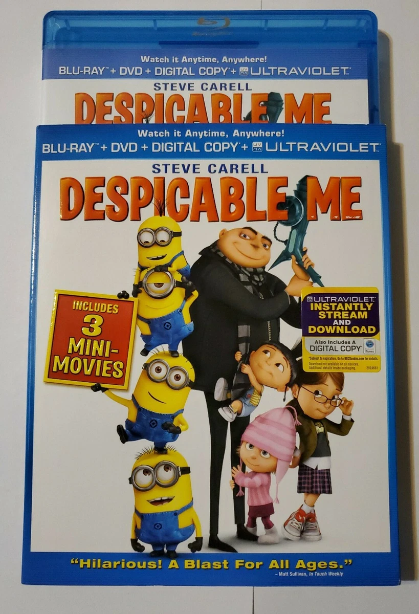 Despicable Me 1 Dvd Cover