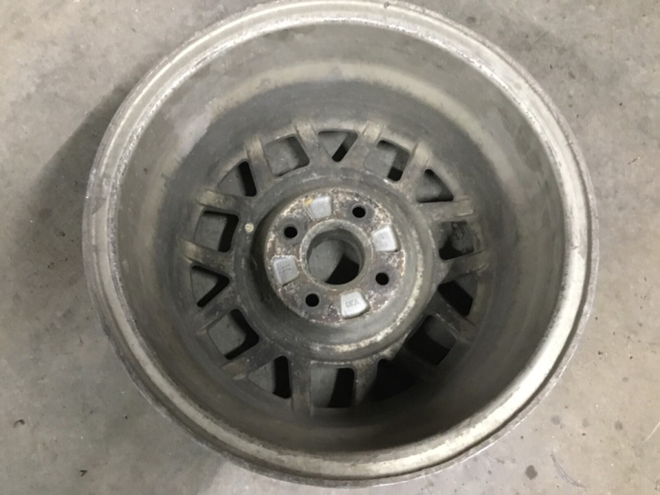 Golf mk1 wheel rim snowflake, Vw rabbit, jetta, scirocco 2 silver gti ...