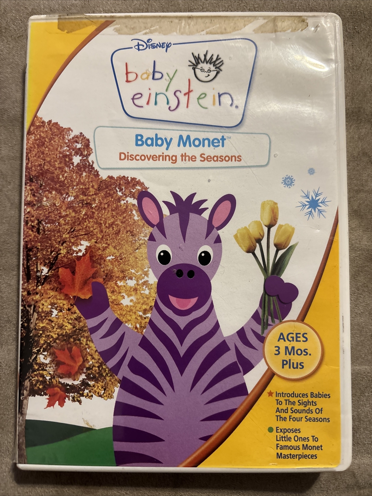 Baby Einstein Baby Monet Discovering Seasons DVD Children’s Learning ...