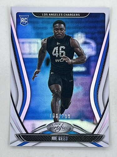 Joe Reed 2020 Panini Certified Mirror RC /299 #175 NFL Chargers Trading ...