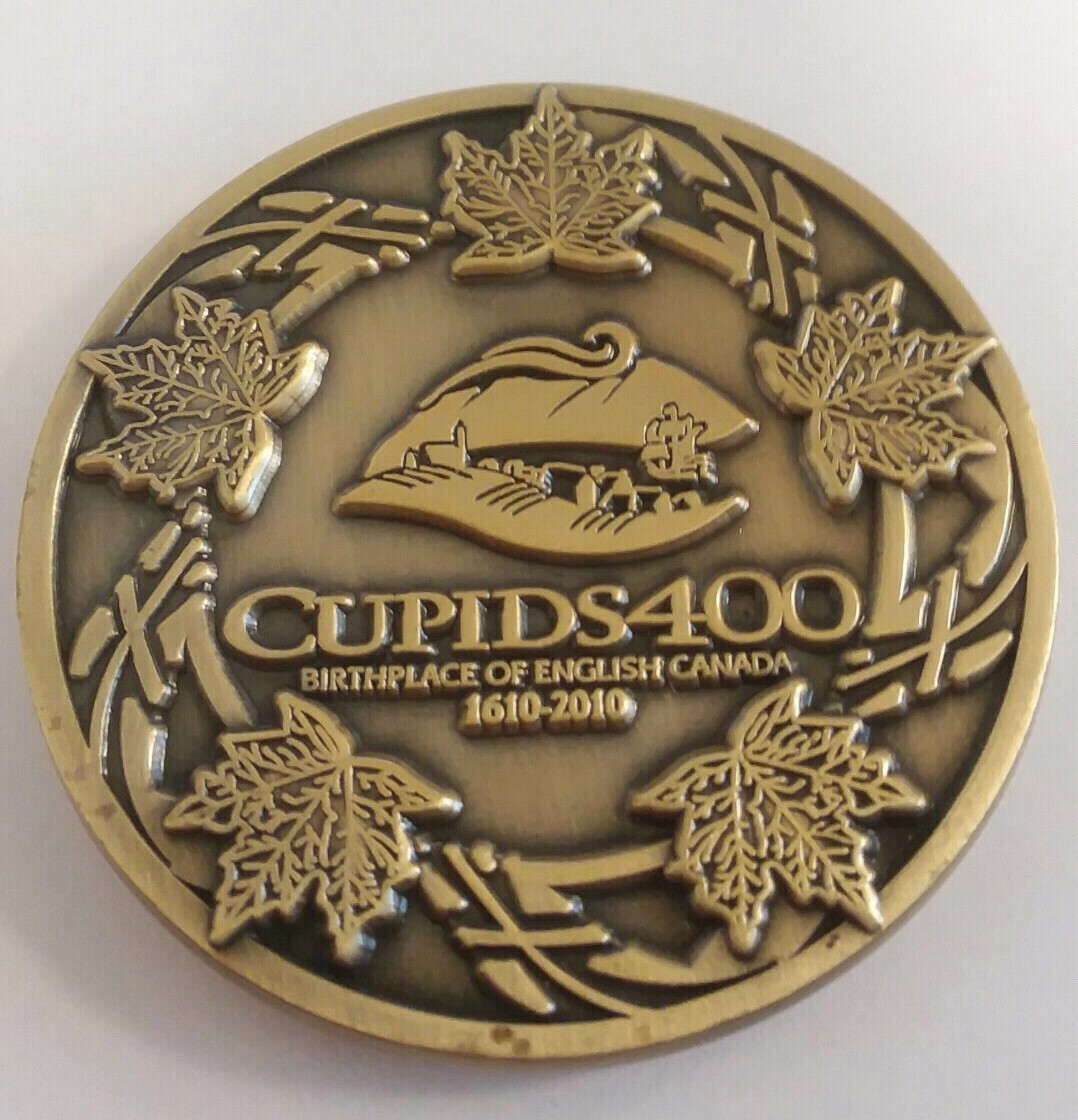 CUPIDS 400 CELEBRATION BIRTHPLACE OF BRITISH CANADA Challenge Coin | eBay