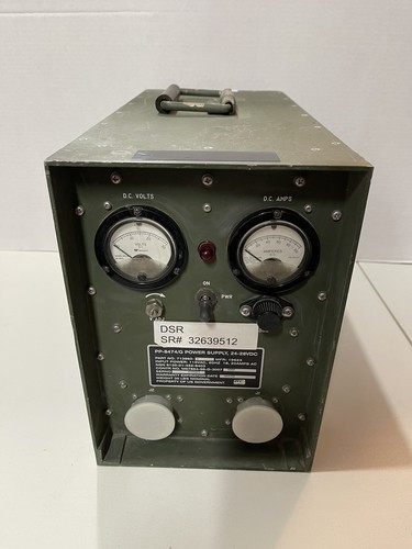 Military Power Supply PP-8474/G output 24-28vdc Radio pn: 713860-1 | eBay