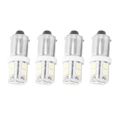 4x T11 BA9S T4W 233 BAYONET 10 SMD LED Car Wedge Interior Side Light ...