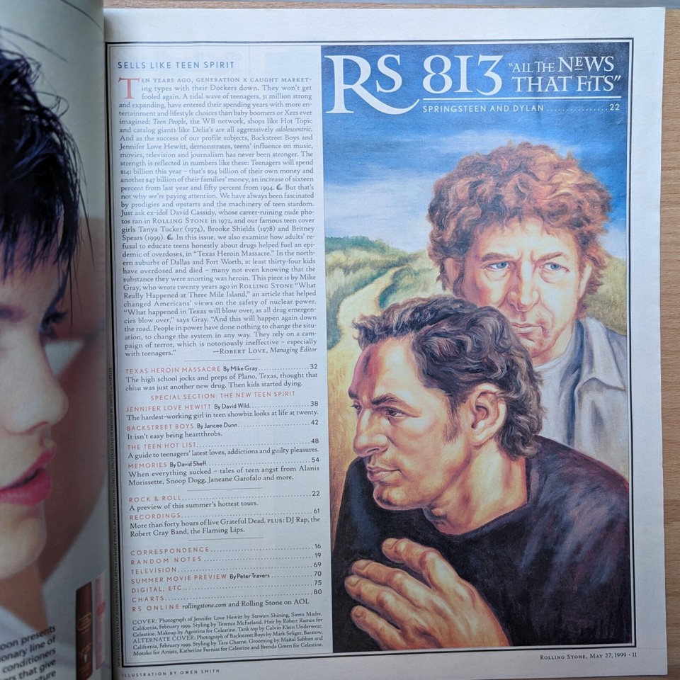 Rolling Stone Magazine Issue 813 May 27 1999 Jennifer Love Hewitt Jewel ...
