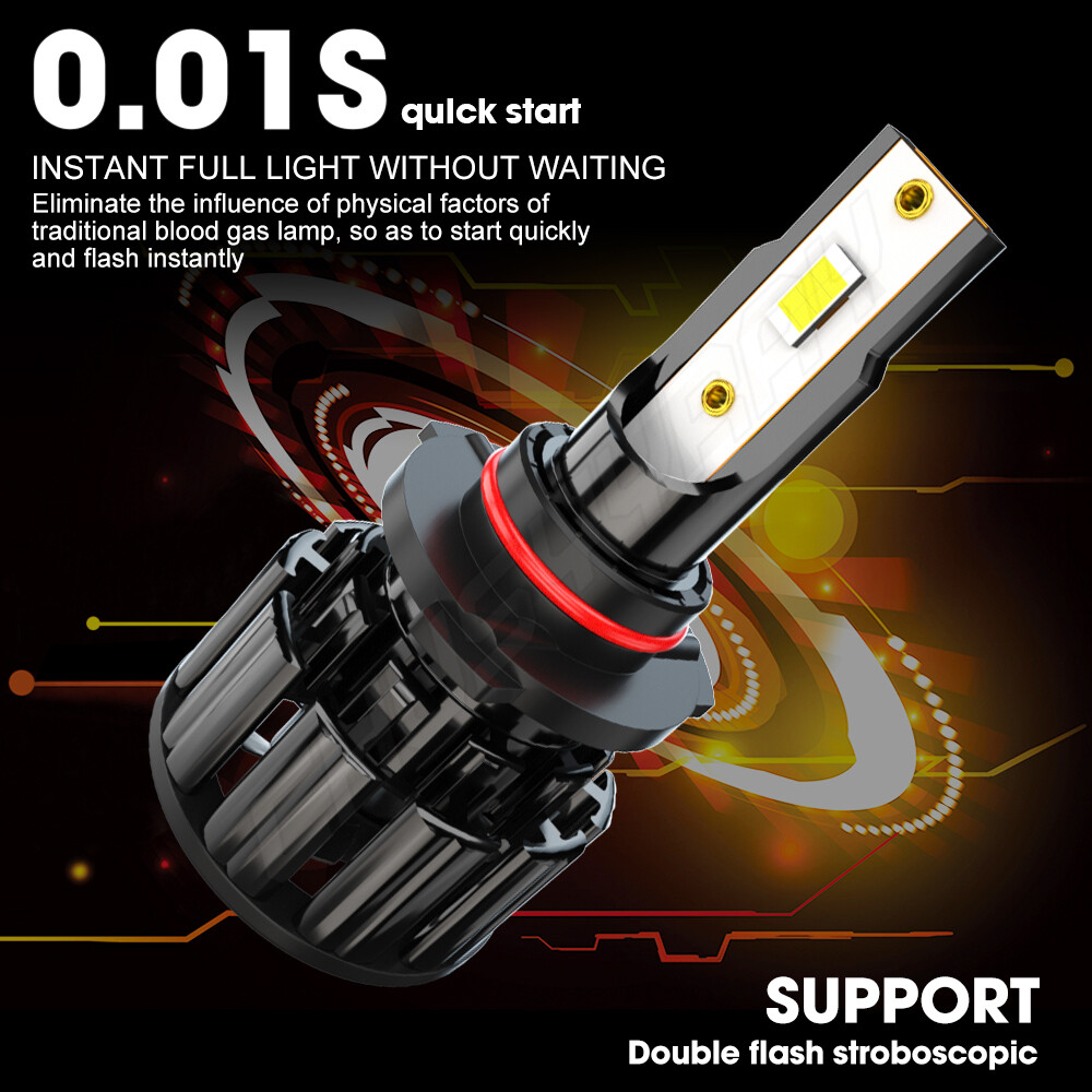 4X H11 HB3 LED Headlight Globe Hi/Low Beam Kit For Subaru Impreza 2011 ...