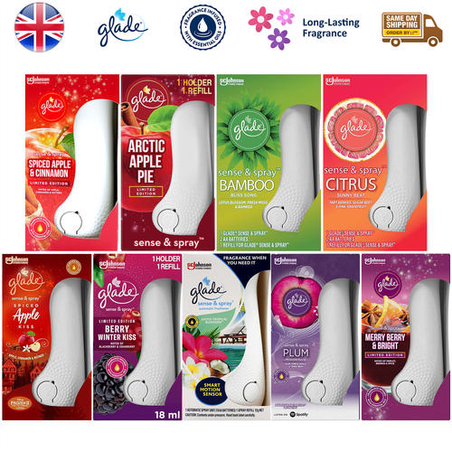 Glade Sense & Spray Air Freshener Automatic Machine Refill Home ...
