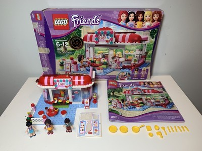 Lego Friends 3061 City Park Cafe w/box and instruc. Incomplete. Extra ...
