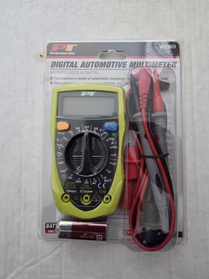 Performance Tool Digital Automotive Multimeter W2969 | eBay