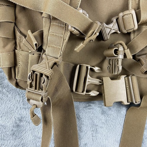 Vtg SPEC OPS Brand Tactical Army Military Canvas Bag Backpack Rucksack ...