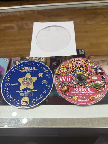 Kirby's Dream Collection Special Edition (Nintendo Wii 2012) Disc Only ...