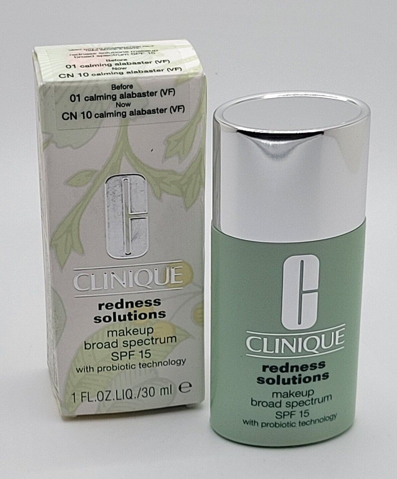 Clinique Redness Solutions Makeup SPF15 1 OZ - CHOOSE YOUR SHADE FULL ...