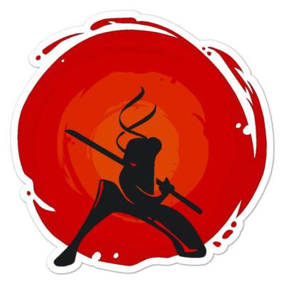 Ninja Japan, Vinyl Decal Sticker, Indoor Outdoor, 3 Sizes, #8037 | eBay